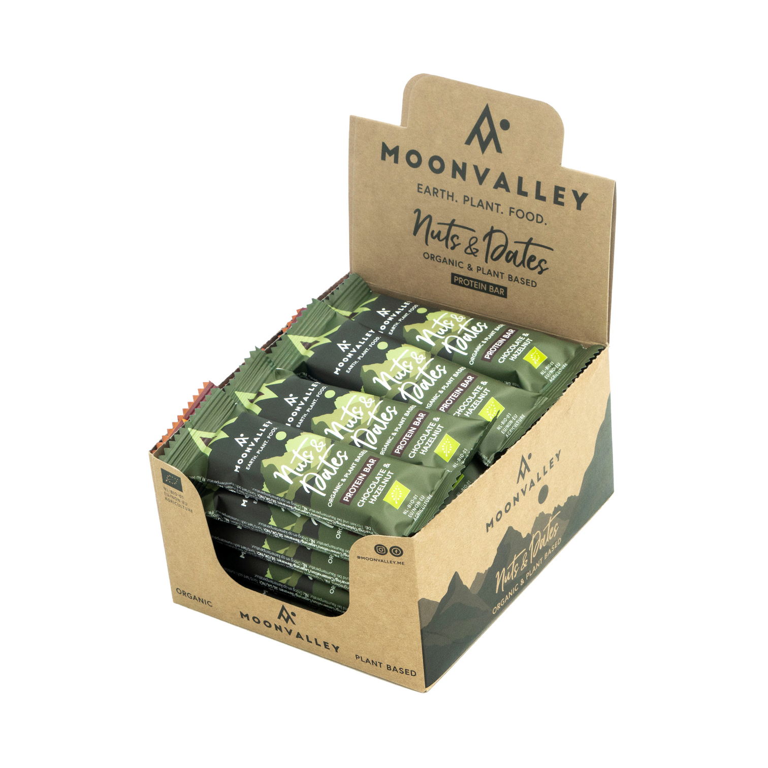 Moonvalley | Protein bars, energy bars & post workout-mixes online