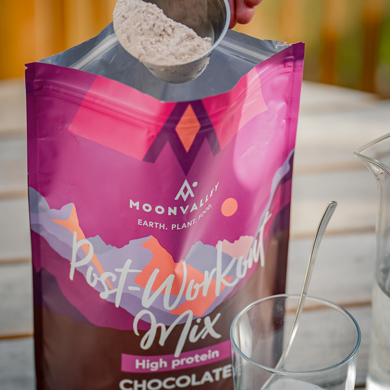 Organic Post Workout Mix Chocolate – Moonvalley